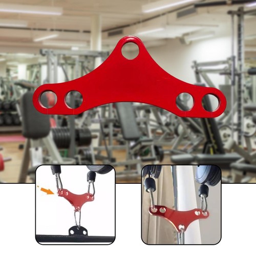 Versatile Steel Pull Up Bar Joint Double to Single Adapter Plate Gym ...