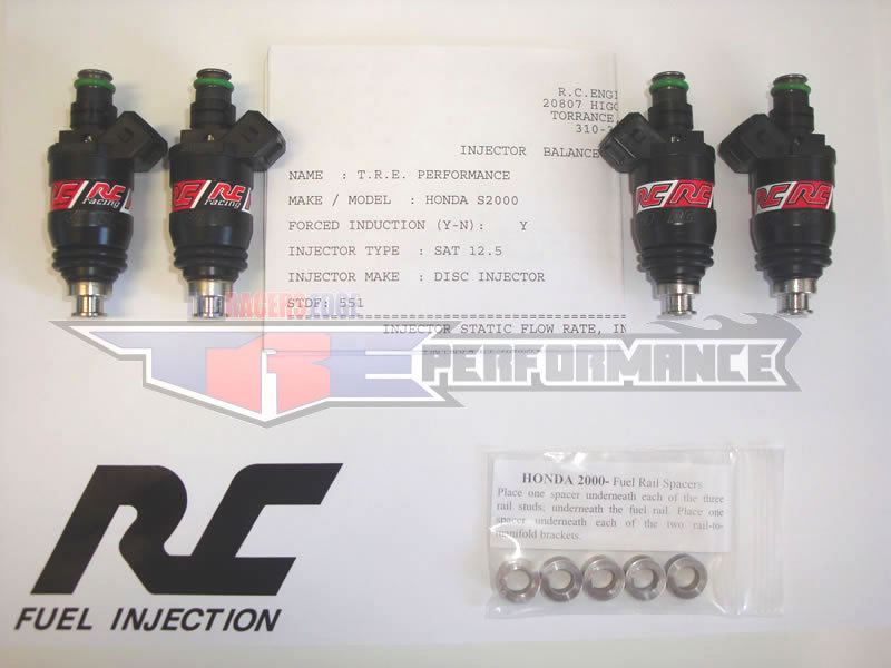 RC 1000cc Flow Matched Fuel Injectors Fit Suzuki Hayabusa Honda ...