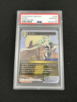 2020 Final Fantasy Rydia #83R Opus XI Foil PSA 10 | eBay