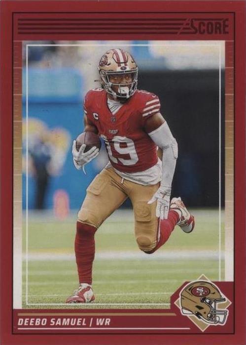 2024 Score - Deebo Samuel #246 Red for sale online | eBay