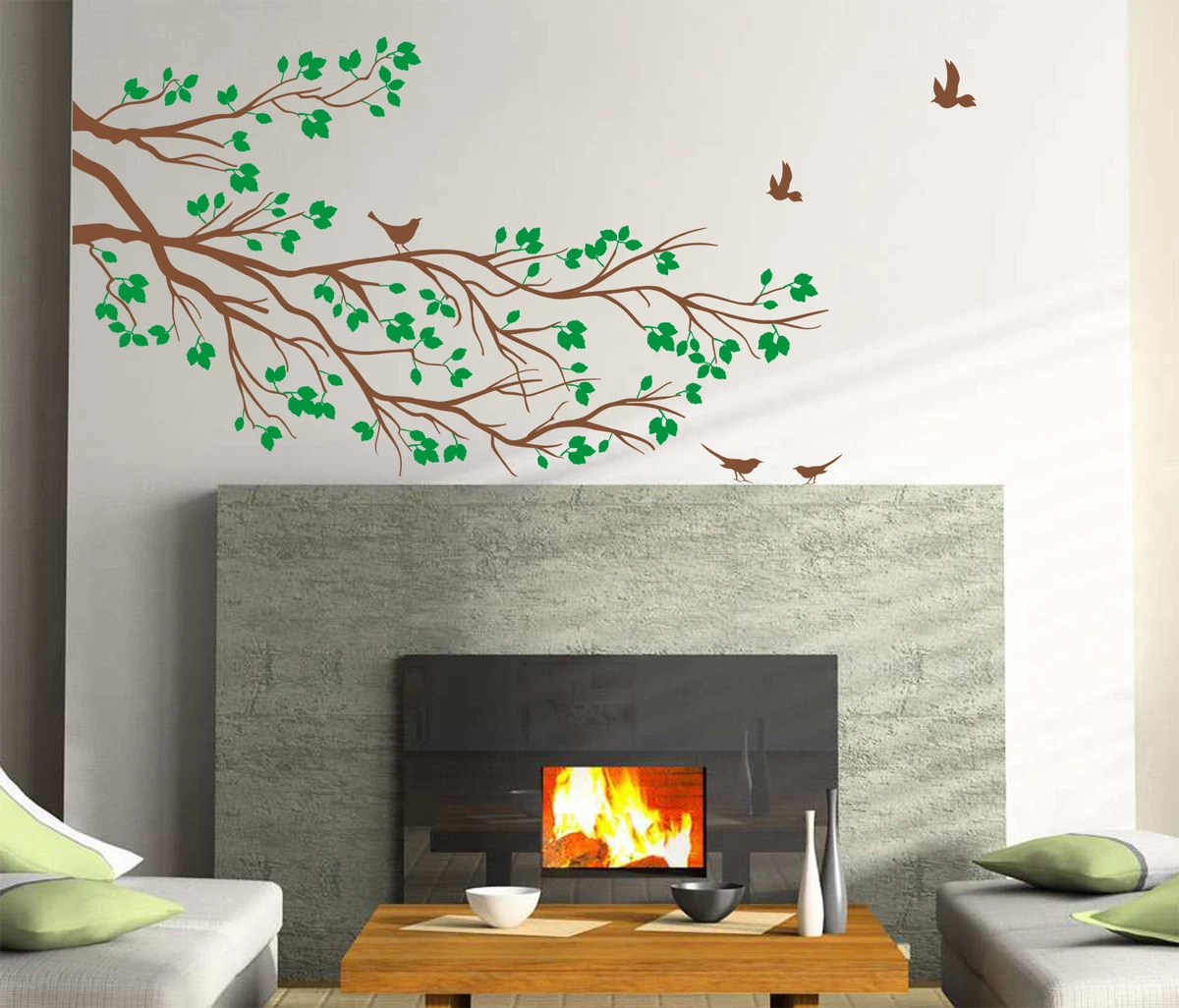 Decals Of Large Trees Branches