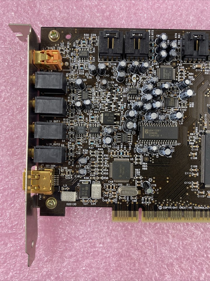 Creative Labs SB0090 Sound Blaster Audigy SB1394 with SB00701 Expansion ...