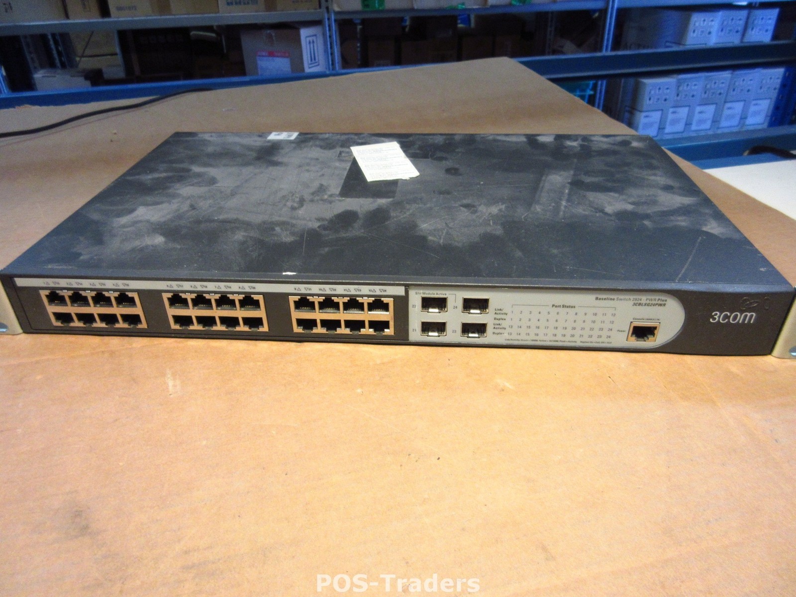 3com 3CBLSG24PWR 2924-PWR Plus Switch 24x GIGABIT 10/100/1000 PoE PORTS ...