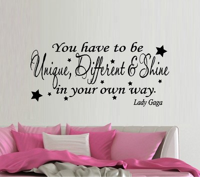 You Have To Be Different - Wall Decal | eBay