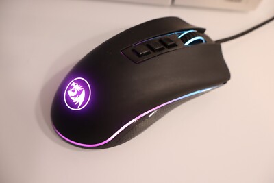 Red Dragon Ambient Glowing Gaming Mouse 10,000 DPI (Cobra M711) Tested ...