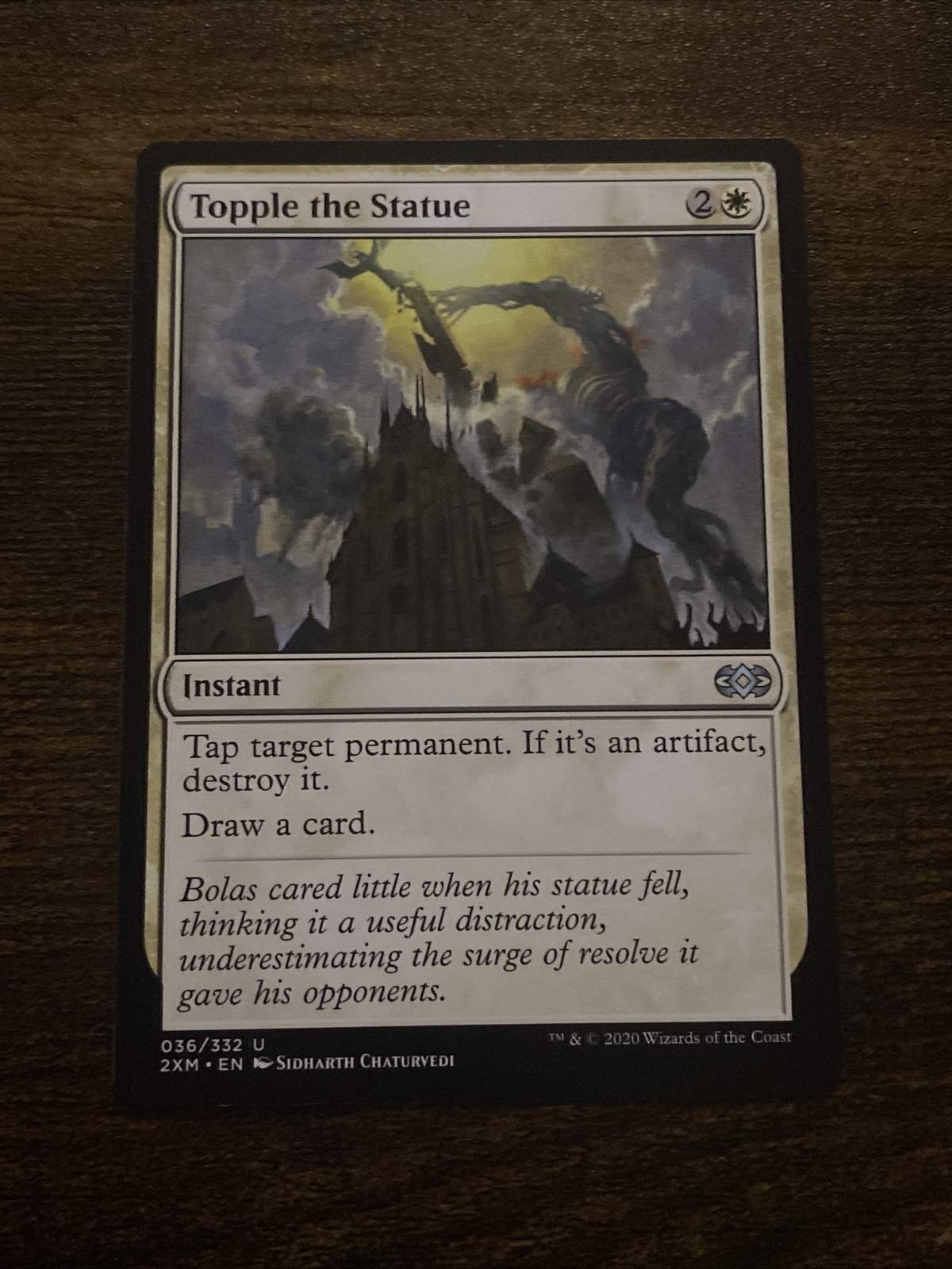 Topple the Statue (036) Double Masters MTG Magic The Gathering D7788 ...