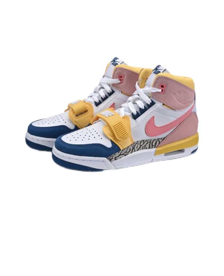 Nike Air Jordan Legacy 312 High White Coral French Blue Jordan 312 ...
