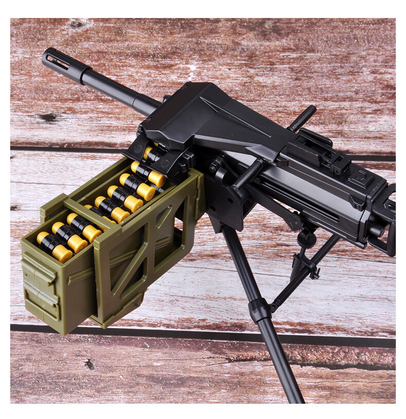 DIY Mk19 Grenade Launcher 4D Unassembled 1:6 Machine Gun Model Military ...