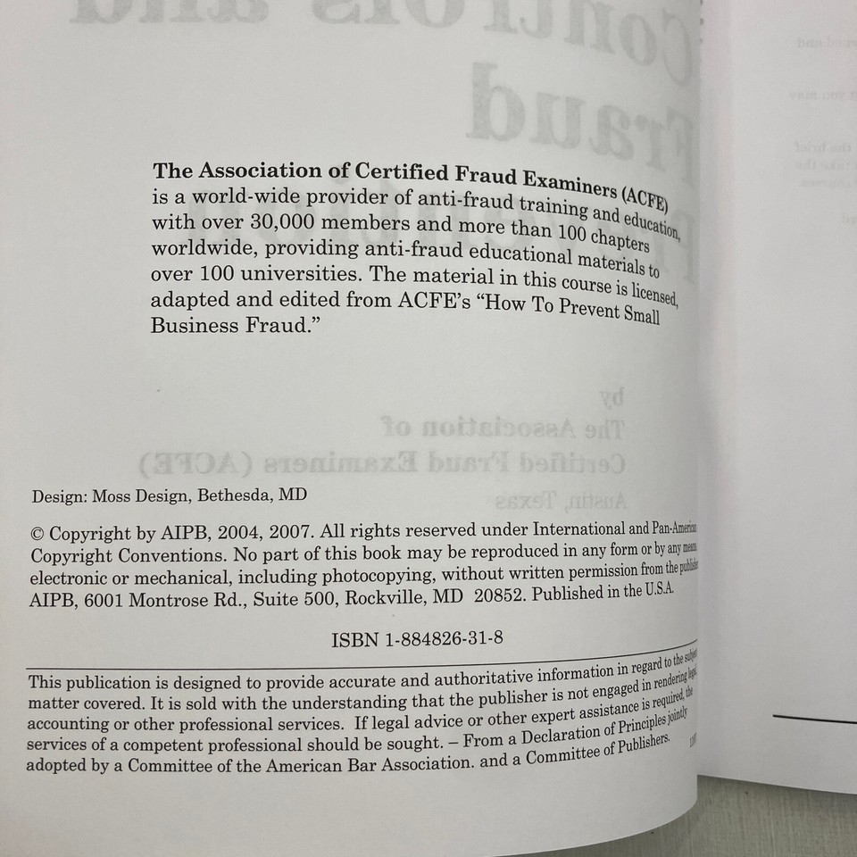 AIPB Certified Bookkeeper Course Series Mastering Payroll 6 Book Lot ...