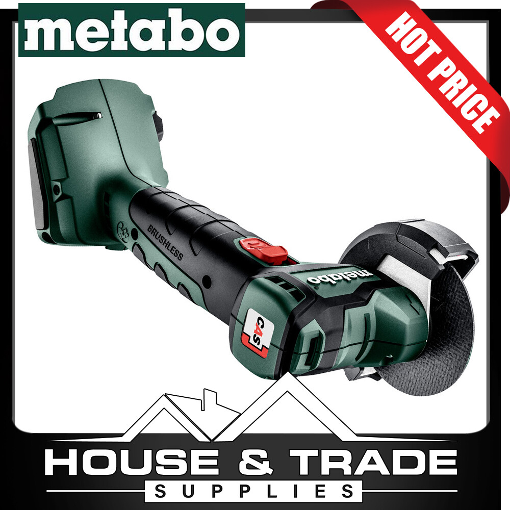 Metabo Cordless Angle Grinder 76mm 20000rpm CC 18 LTX BL 600349850 TOOL ...