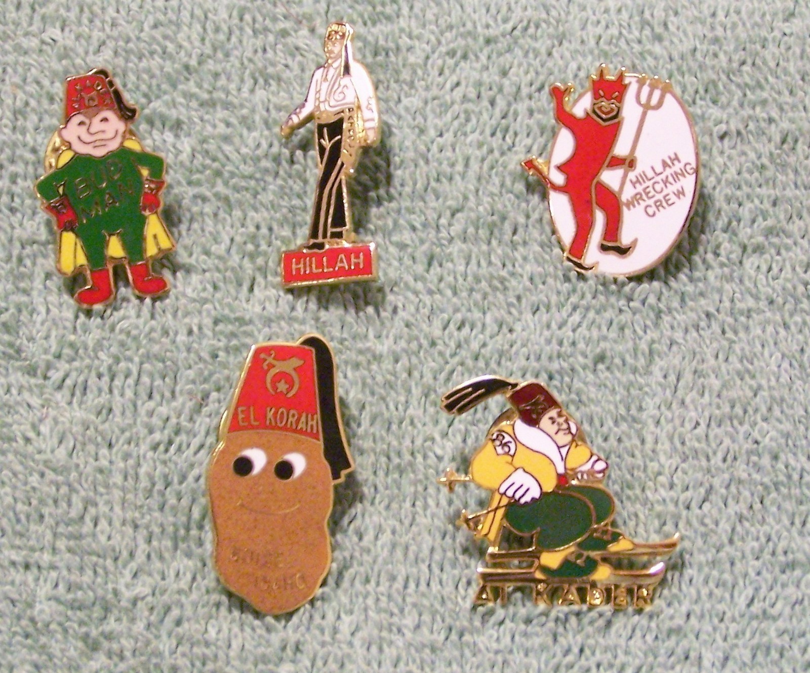 LOT#2 - 5 SHRINE PINS | eBay