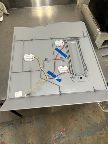 KitchenAid Refrigerator Water Box Cover W10754145 with LED Lights ...