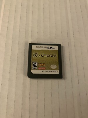 Nintendo DS Game Wordmaster | eBay
