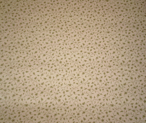 Vintage Satin Small Olive Green Ivy on Light Beige by Porcelain Prints ...