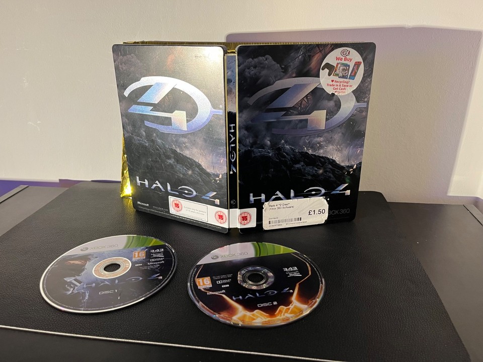 Halo 4 - Steelbook Edition for Xbox 360 - VGC! TESTED! | eBay UK