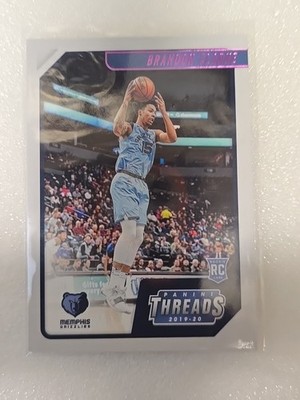 2019 Panini Chronicles Threads Pink Brandon Clarke #97 Rookie RC | eBay