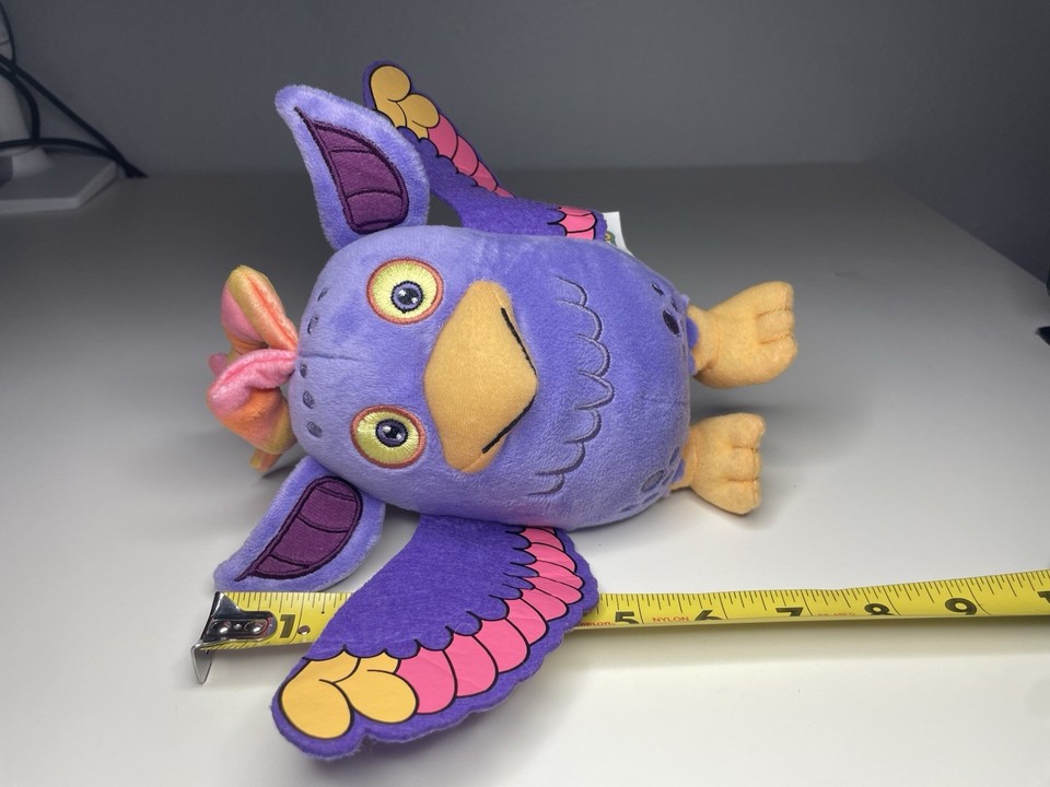 My Singing Monsters Tweedle Plush 8" Purple Bird Commonwealth 2020 ...