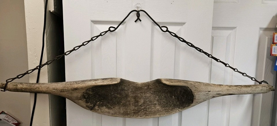 Antique Vintage Wood Oxen YOKE with chains Primitive Barn Wedding Farm ...