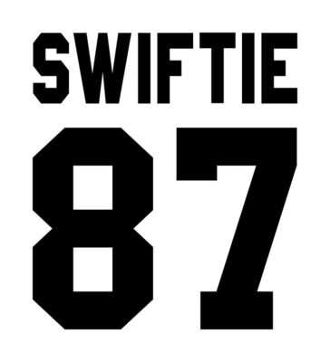 Swiftie 87 Taylor Swift Travis Kelce Decal #1 4"x4.5" Choose Color | eBay