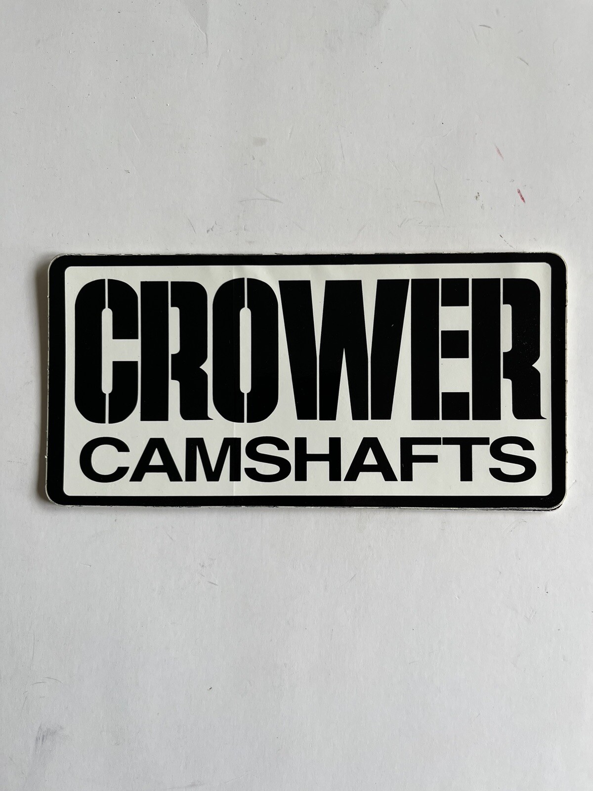 Original Vintage NOS Crower Racing Camshafts Sticker ~3.75x7.5” (6O) | eBay