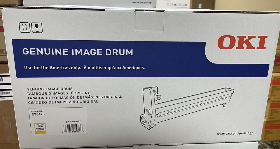 Okidata OKI ES8473 44844478 Genuine Yellow Imaging Drum Unit | eBay