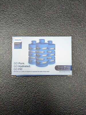 3 Pack Philips Go Zero Filter Cartridge | eBay
