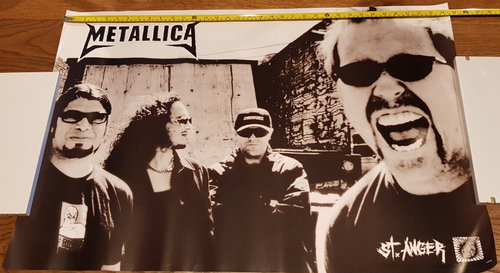 Metallica St Anger Promo 2 Poster Print 2003 | eBay