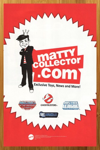 2009 Matty Collector Print Ad/Poster Mattel Action Figures MOTU ...