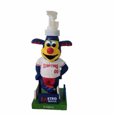Harrisburg Senators Rascal Mascot Soap Dispenser SGA SENATORS RASCAL ...