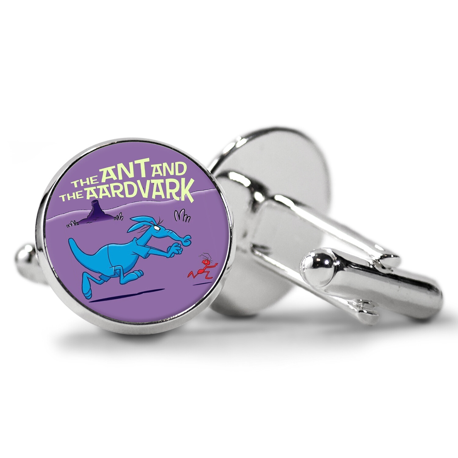 The Ant and the Aardvark Key Ring Necklace Cufflinks Tie Clip Earrings ...