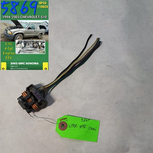 ⭐⭐OEM 1994-2003 CHEVROLET S10 WIPER MOTOR CONNECTOR⭐⭐ | eBay