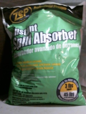ZEP ZUABS3 Instant Spill Absorber, 3 lbs., FREE SHIPPING | eBay