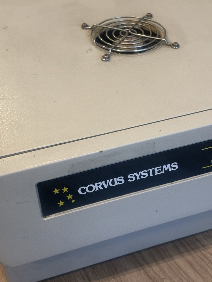 VINTAGE APPLE II Corvus Systems 20 Mb Hard Drive Powers Up | eBay