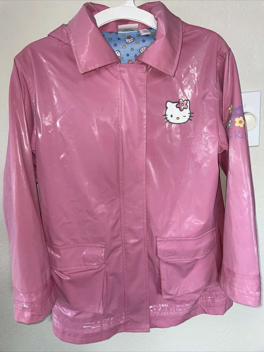 Hello Kitty Raincoat Size 8
