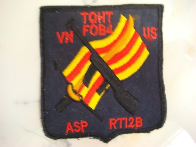 US 5th SF GROUP FOB-4 ASP RT, VIETNAM WAR PATCH | eBay