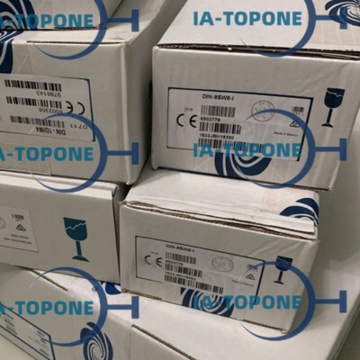 NEW Crestron DIN-8SW8-I DIN Rail High-Voltage Switch with Digital ...