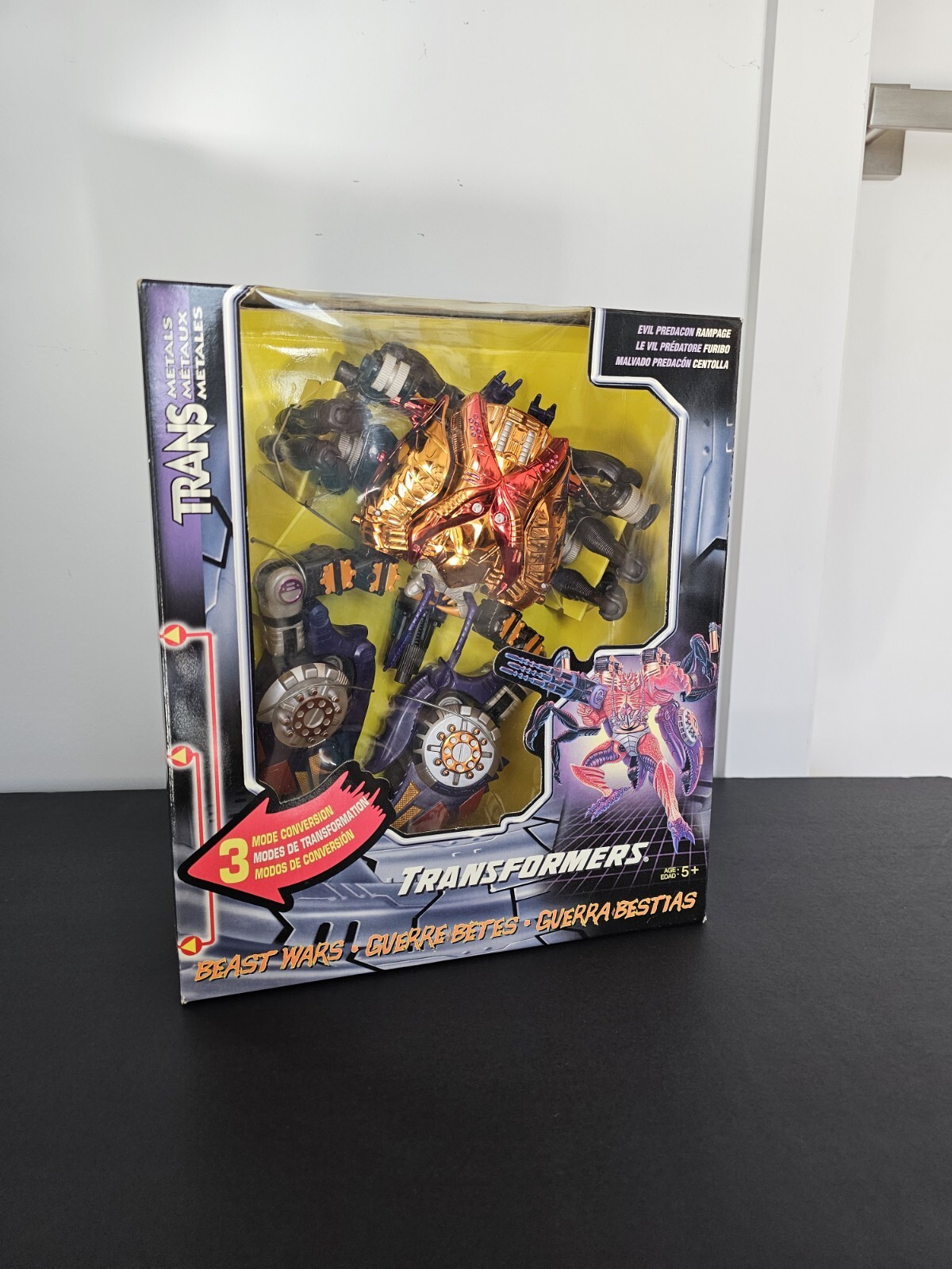 Beast Wars Predacon Rampage Transmetal 2 Transformers Beast Wars IN BOX ...