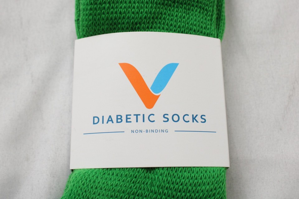Viasox Unisex Diabetic Non-Binding Socks Assorted Colors/Sizes/Styles ...