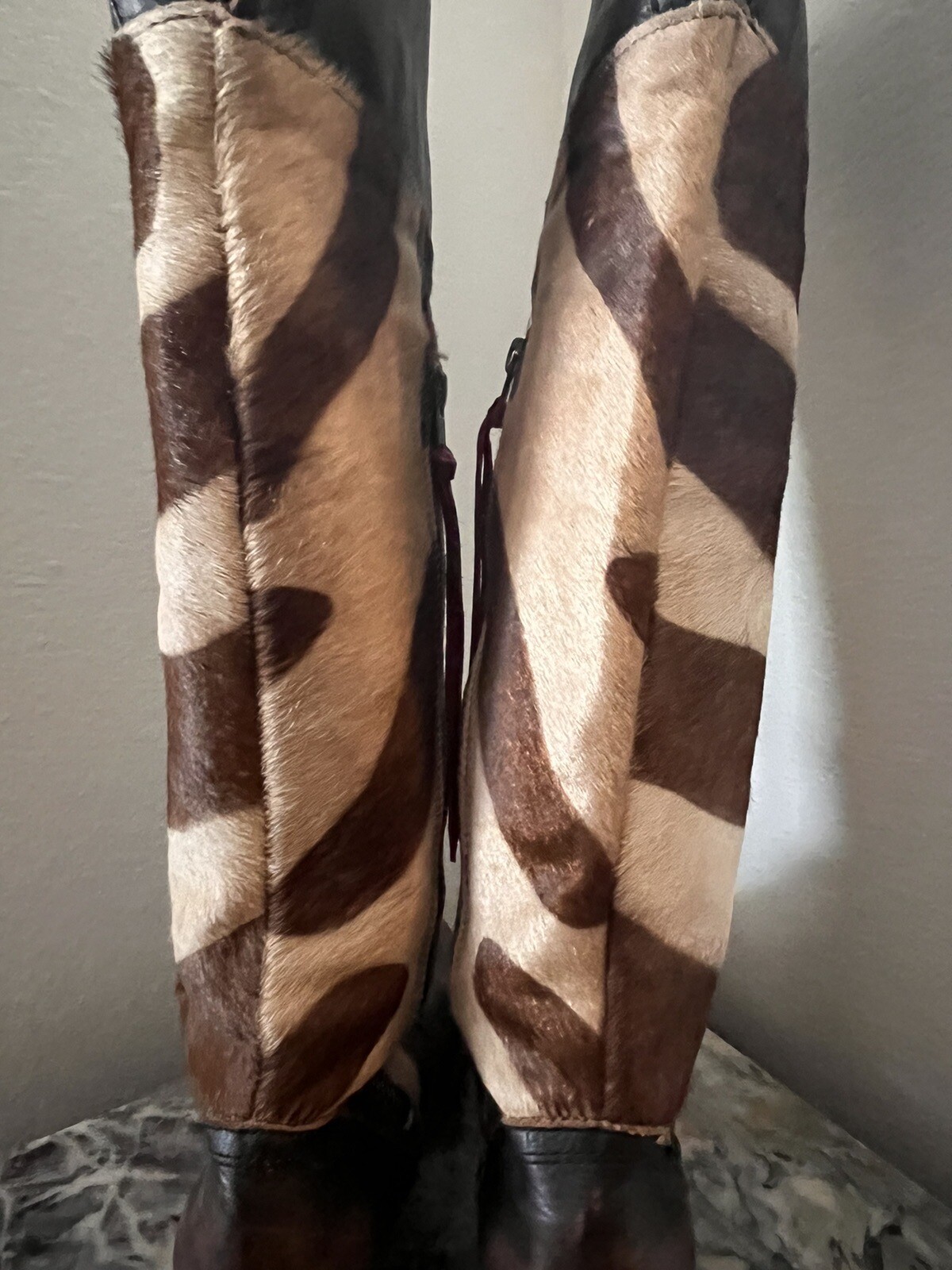 FREEBIRD Charlie Jungle Knee High BOOTS size 9 - Gem