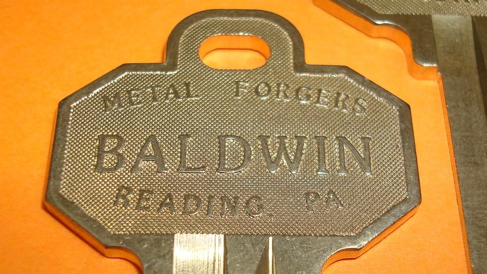 🔑 10 Brand New UNCUT BALDWIN 6 PIN KEY BLANKS Model BAL8336152 (10 Keys ...