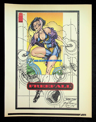 Freefall Image Comics 1993 Trade Print Magazine Ad Poster ADVERT Alex ...