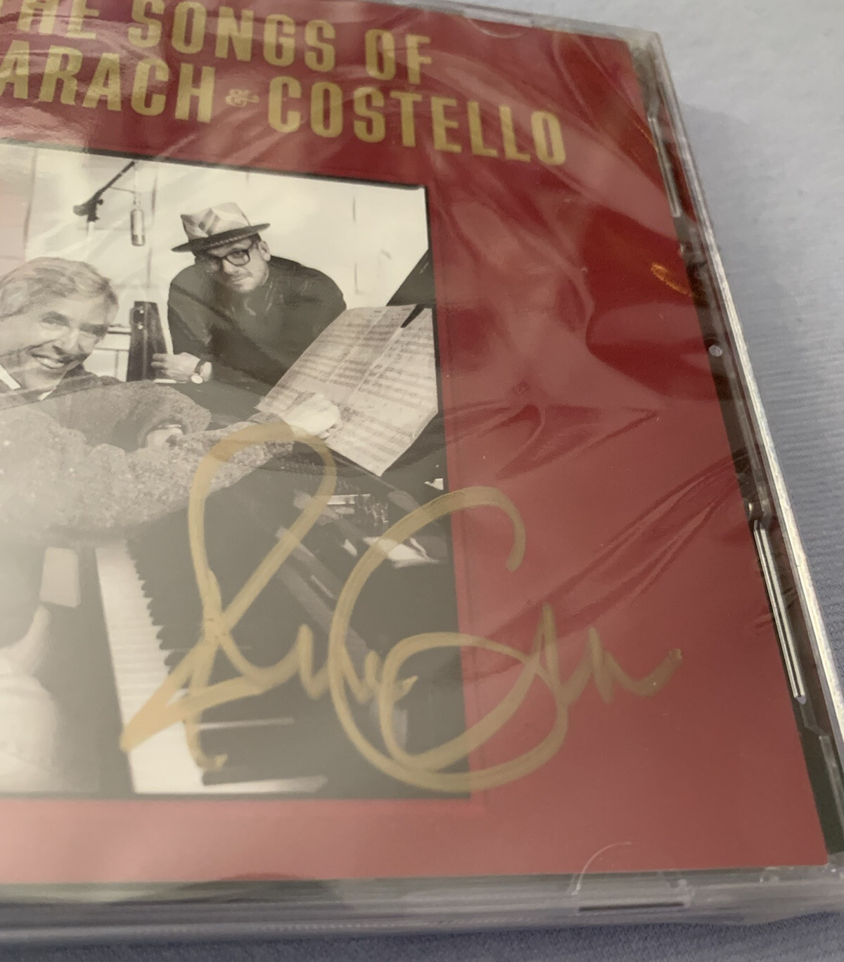 THE SONGS OF BURT BACHARACH ELVIS COSTELLO SIGNED CD AUTOGRAPH NEW ...