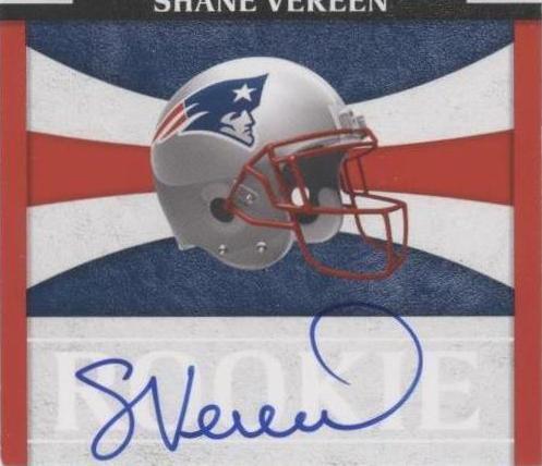 2011 Donruss Elite - Rookies Shane Vereen #25 Nfl Team Logo Signatures ...