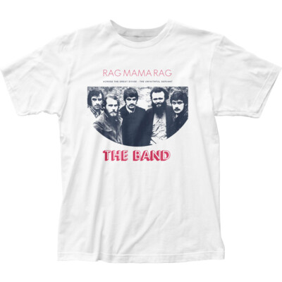 The Band Rag Mama Rag Roots Folk Country Fitted Men's Jersey Tee BAND13 ...