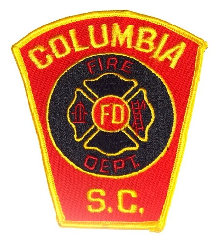 COLUMBIA SOUTH CAROLINA SC Fire Patch EMS Rescue Public Safety VINTAGE ...