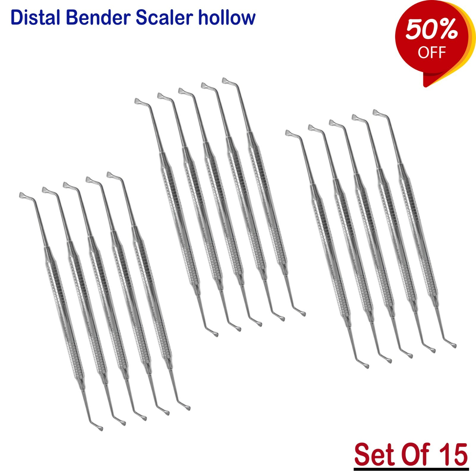 Range of Dental Orthodontics scalers Double Ended Hand instruments ...