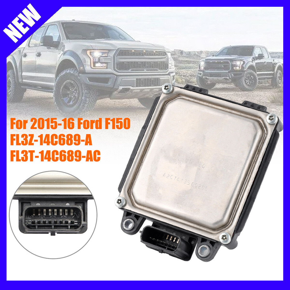 REAR BLIND SPOT RADAR MODULE SENSOR OEM# FL3T-14C689-AC FOR 2015-2016 ...