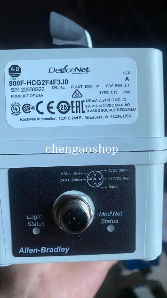 1PCS USED 800F-HCG2F4F3J0 Button switch box by Fedex or DHL #N8151 YF ...