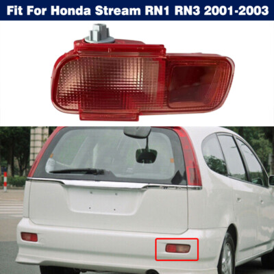 Rear Bumper Right Reflector Lamp Fog Light For Honda Stream RN1 RN3 ...