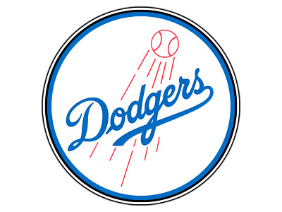 Los Angeles Dodgers Logo #1 Baseball Sticker Waterproof Vinyl Decal Die ...